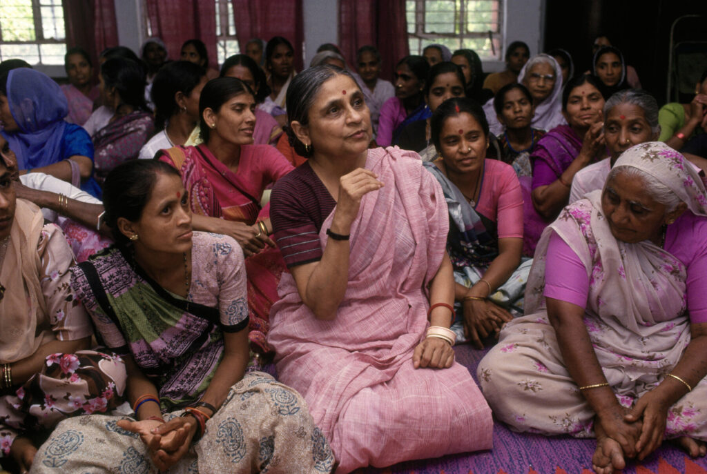Our Founder Elaben Bhatt – Self Employed Women's Association